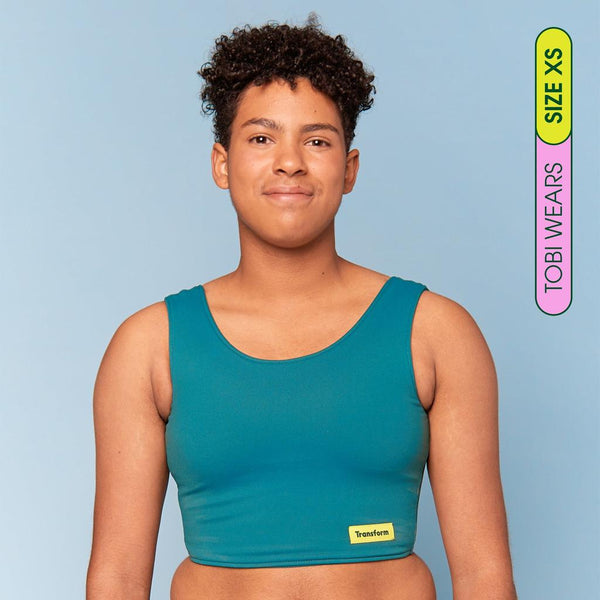 Swim Binder Crop | Water-Friendly Chest Binder | Transform Transwear